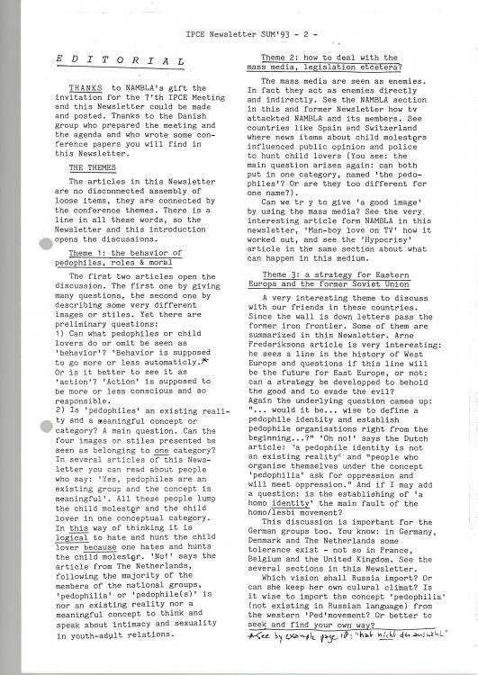 Newsletter 09 - Summer 1993 | IPCE