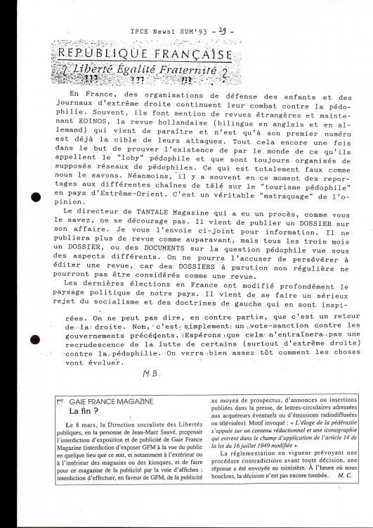 Newsletter 09 - Summer 1993 | IPCE