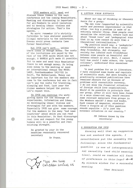 Newsletter 09 - Summer 1993 | IPCE