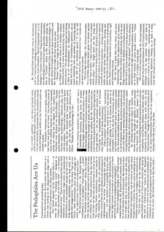 Newsletter 09 - Summer 1993 | IPCE