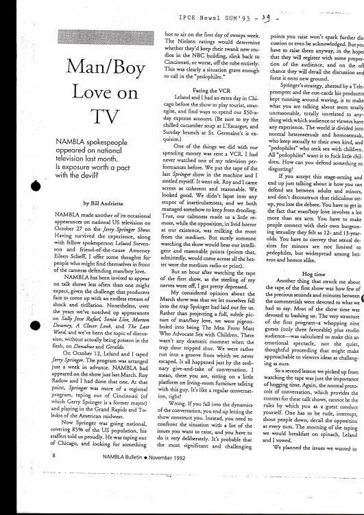 Newsletter 09 - Summer 1993 | IPCE